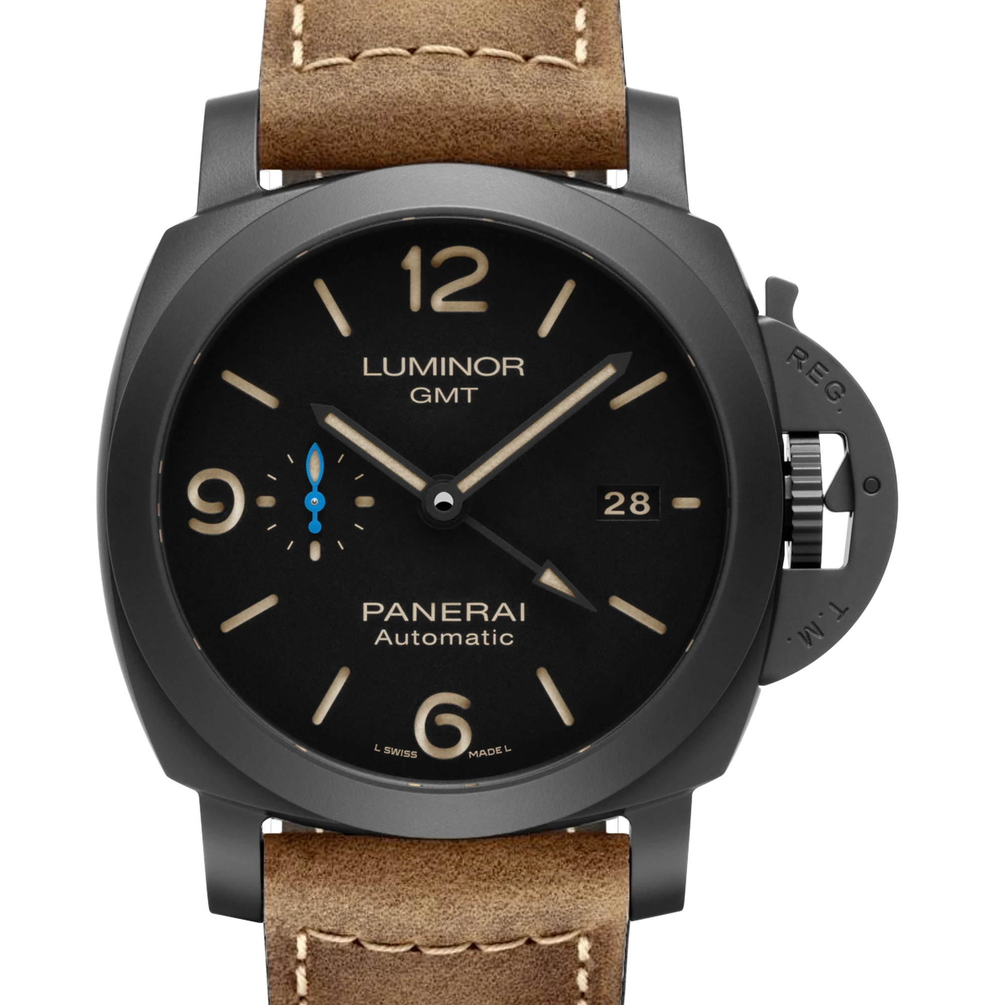 Panerai 沛納海 Luminor GMT 陶瓷錶殼 PAM1441 PAM01441 44mm 2018年 95%新（已交流） – 阡濂匯名錶